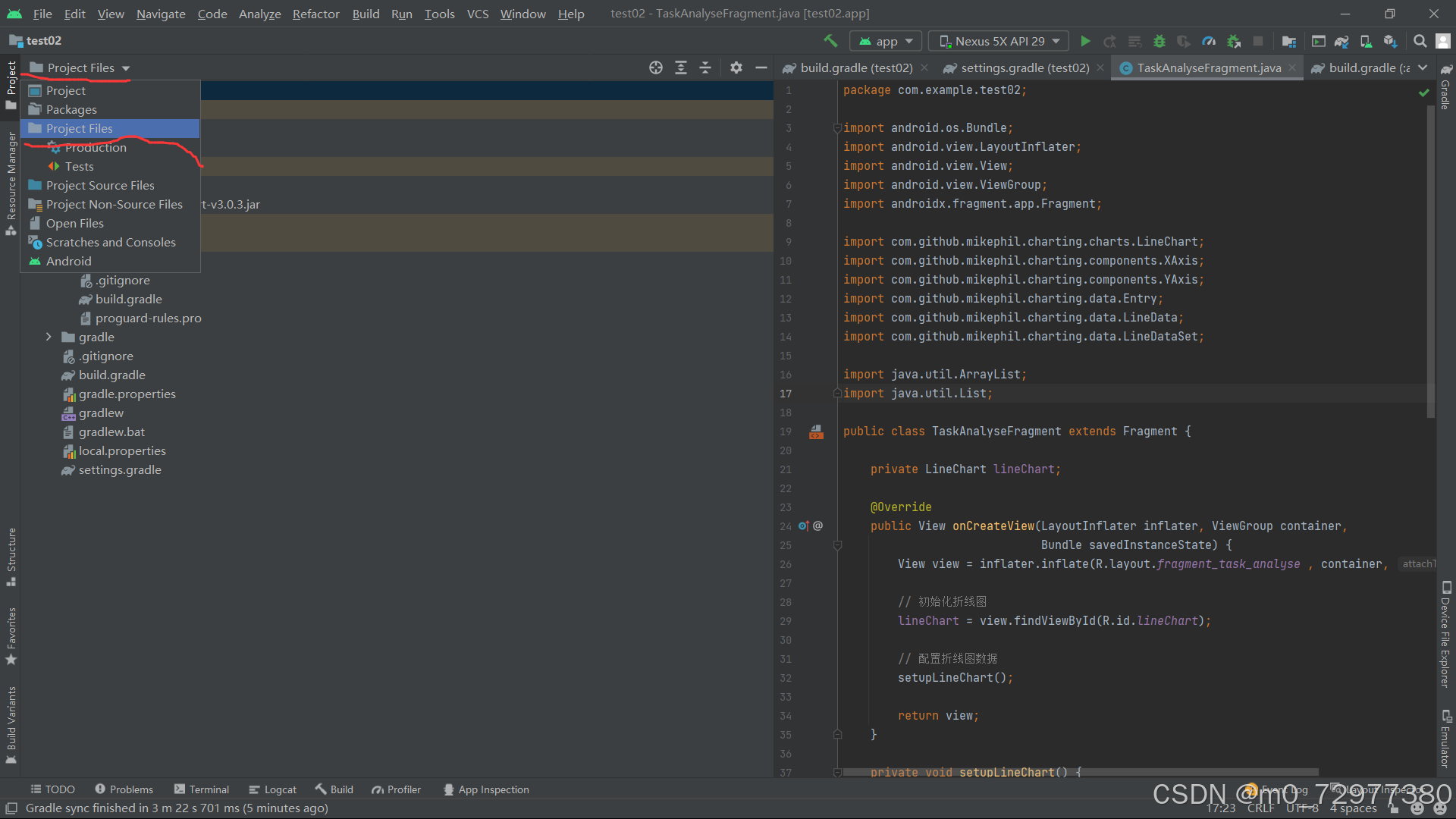 import com.github.mikephil.charting.charts，报错Cannot resolve symbol ...