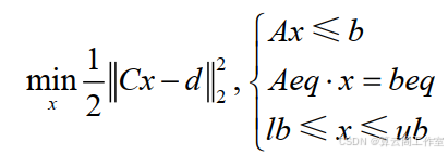 Matlab曲线和曲面拟合之多元线性拟合—lsqlin和regress函数_matlab lsqlin-CSDN博客