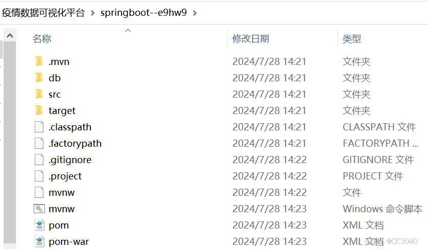 Springboot疫情数据可视化平台e9hw9程序源码数据库调试部署开发环境 Csdn博客