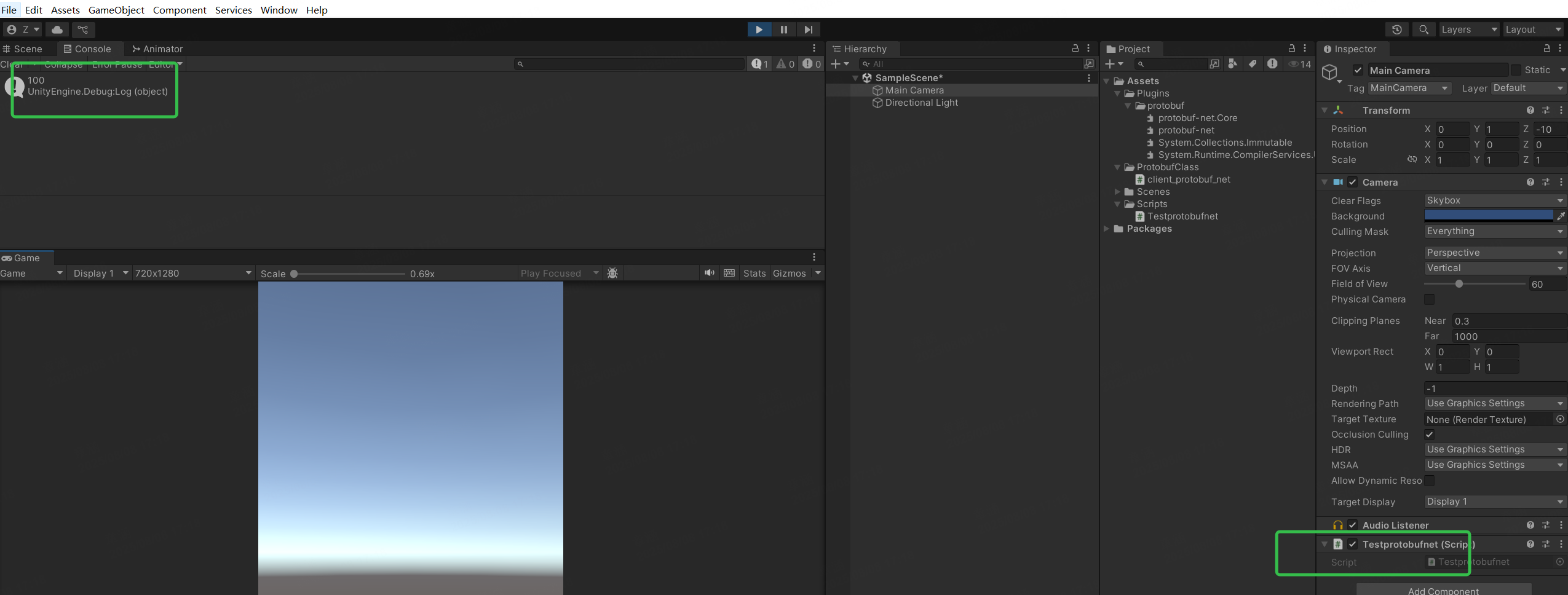 Unity中使用Protobuf教程，照着做，有手就行，从零开始，超简易上手版（包含Protobuf-net和Google.Protobuf两种方式）_unity protoc-CSDN博客