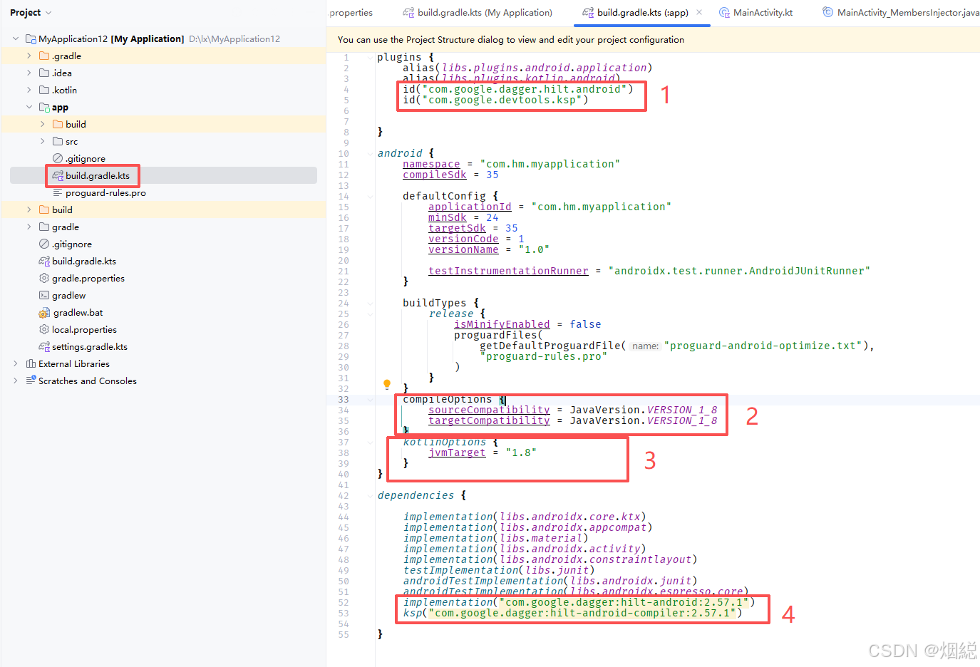Android hilt 注入Android studio配置Java & kotlin_android启用hilt时没有ksp()-CSDN博客