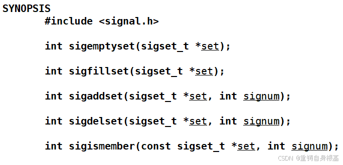 【linux】进程信号（二）信号的发送，信号的保存，sigset_t，sigprocmask，sigpending-CSDN博客