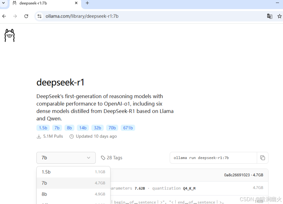 DeepSeek本地化部署（Windows+Ollama+Docker+OpenWebUI）详细图文教程_wsl docker ollama deepseek r1-CSDN博客