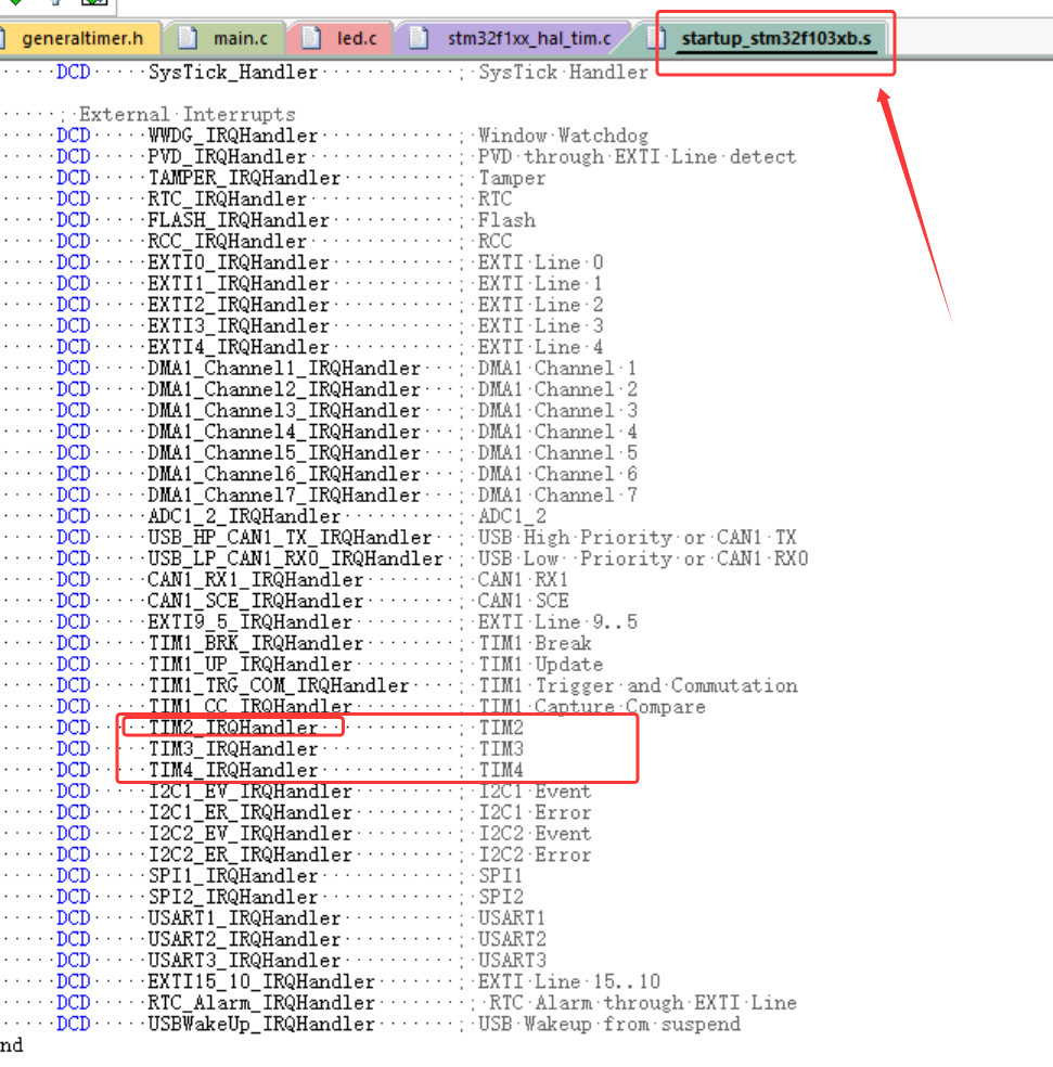 HAL库版本STM32F103C8T6 通用定时器定时中断解析（快速上手）_stm32f1 hal库定时器6中断-CSDN博客