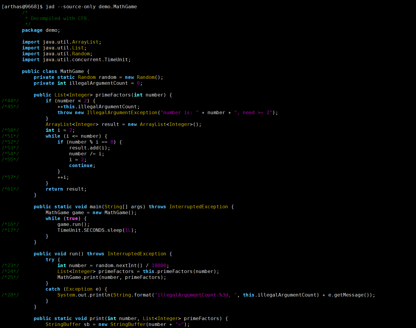 Arthas--基础--3.8--常用命令--sc、sm、jad、mc、retransform、dump、classloader-CSDN博客