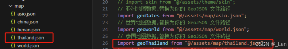 vue项目，自己生成echarts绘制地图需要用到的GeoJSON数据文件_geojson绘制地图-CSDN博客