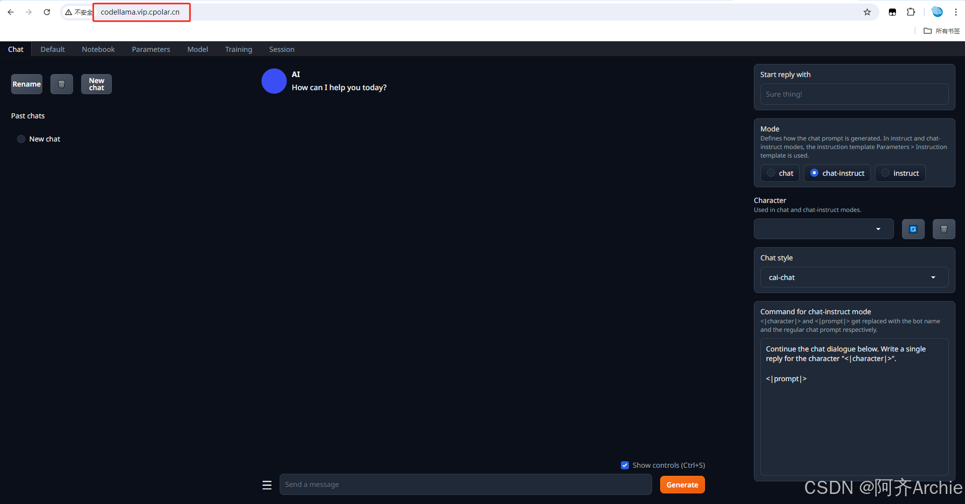 本地部署Text generation Web UI + Code Llama体验高效代码生成-CSDN博客