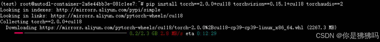 AutoDL配置miniconda的pytorch环境_autodl安装pytorch-CSDN博客
