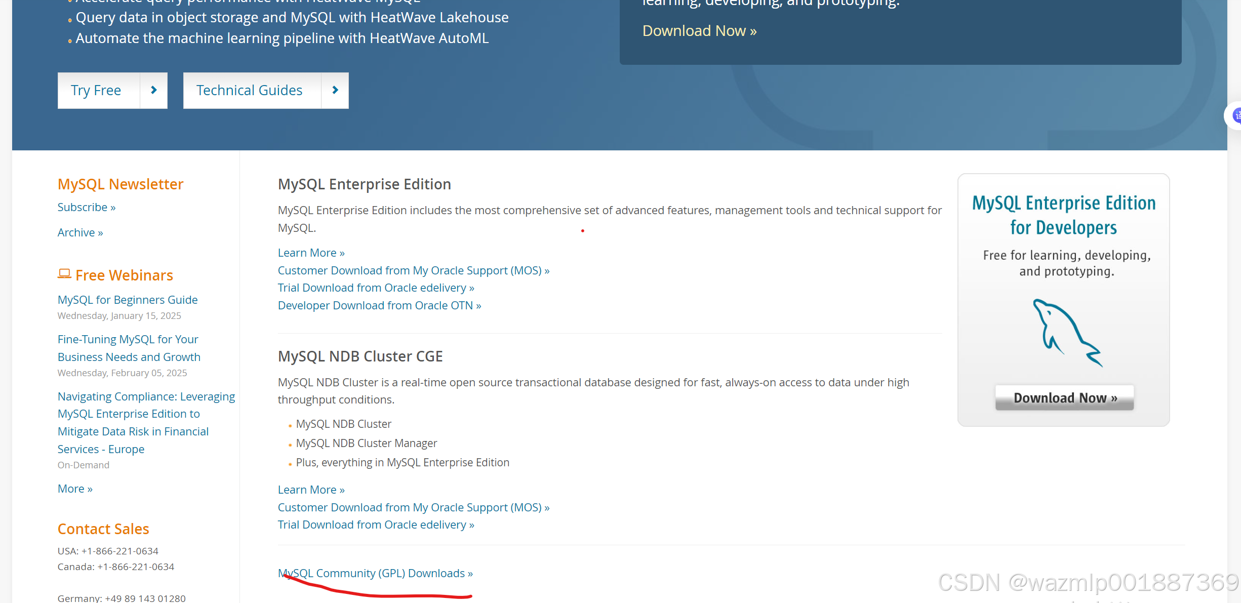 安装mysql的方式_mysql enterprise edition-CSDN博客