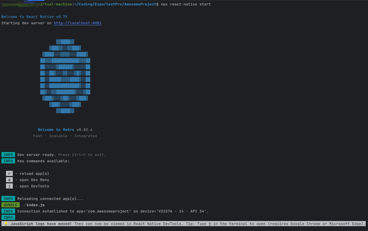 VMware+Ubuntu搭建react native开发环境_ubuntu安装react native环境-CSDN博客