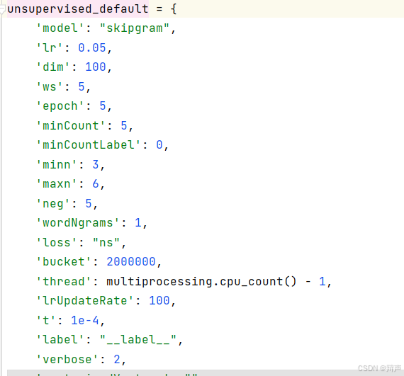 FastText简单使用-CSDN博客