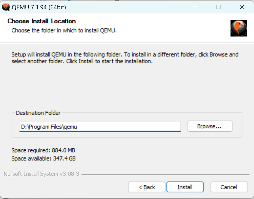 Windows11 上使用 QEMU 创建 aarch64（ARM64）虚拟机_win11安装arm虚拟机-CSDN博客