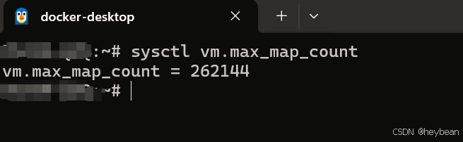 Windows Docker 无法启动Easysearch报错sysctl.vm.max_map_count不足_docker安装easysearch-CSDN博客
