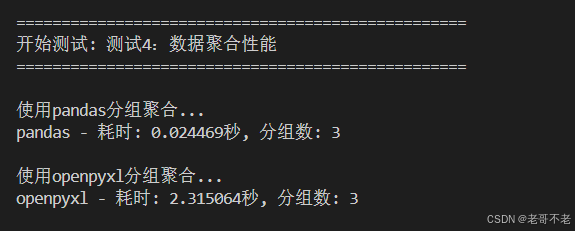 pandas与openpyxl的性能比对：深入分析Excel处理效率_openpyxl pandas 数据处理时效-CSDN博客