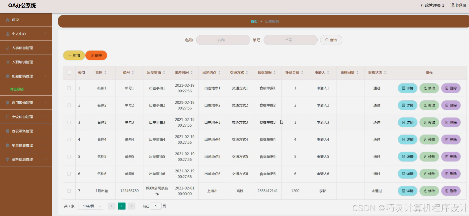 Springboot毕设 Oa办公系统 程序论文基于springboot的企业oa办公系统 Csdn博客