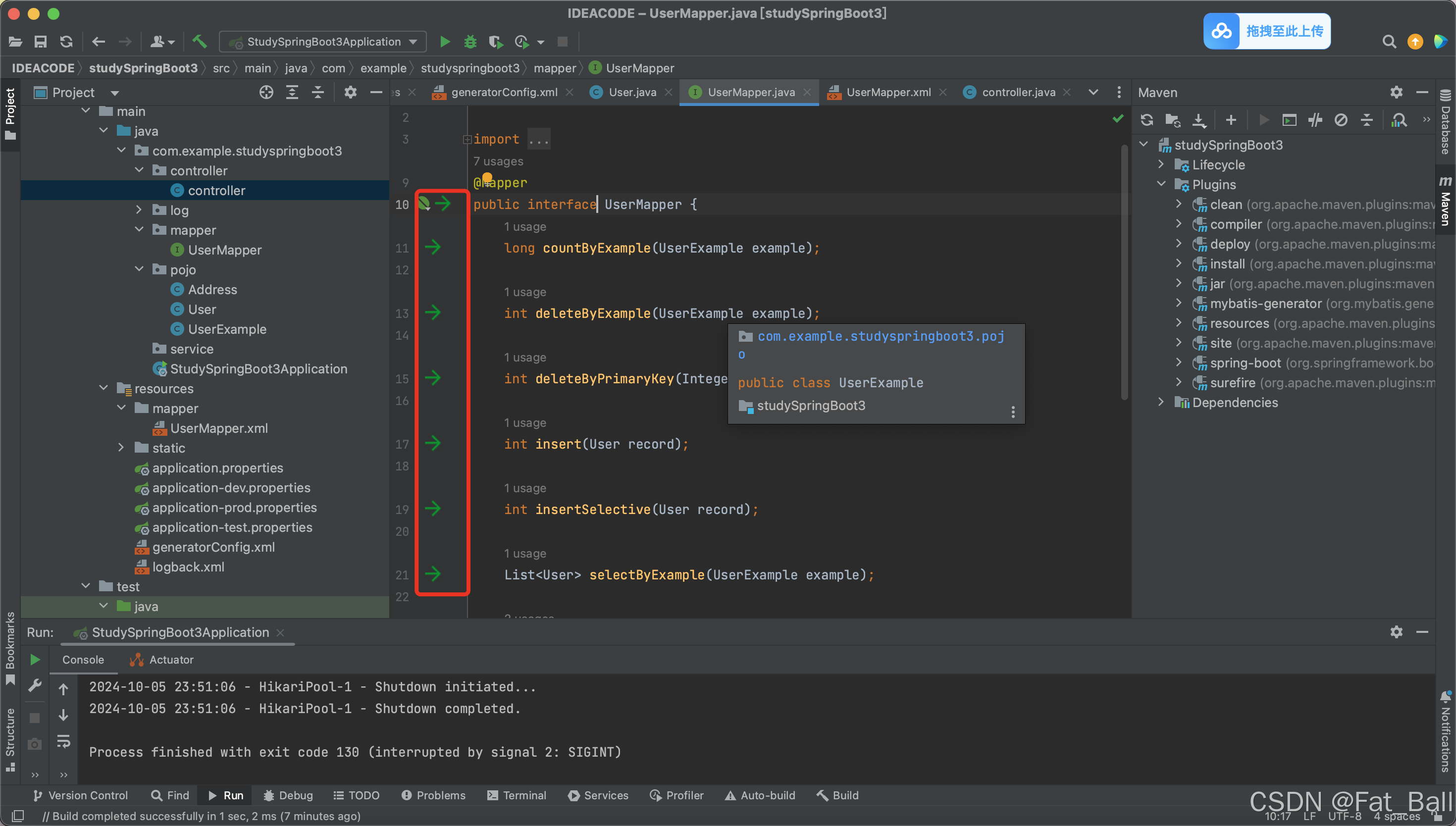 Mybatis-Generator的使用_mybatis-generator-maven-plugin-CSDN博客
