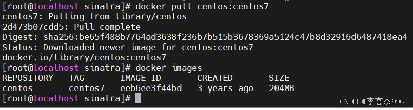 Dockerfile构建centos7镜像_docker centos7镜像-CSDN博客