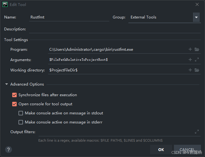 rust安装与格式化rs代码_rustrover 代码格式化-CSDN博客