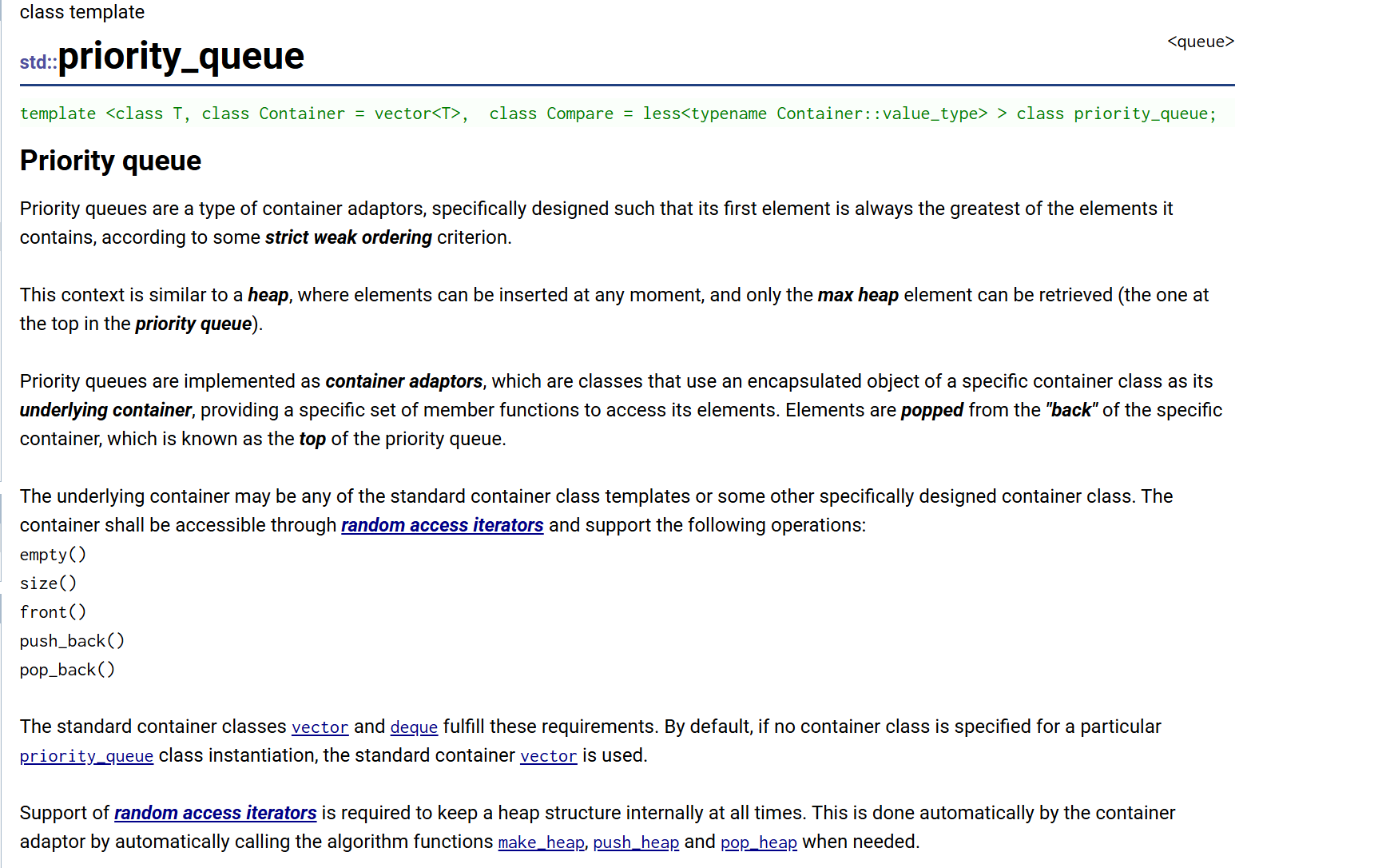 STL之priority_queue（揭秘C++优先队列：高效管理数据优先级）-CSDN博客