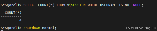 oracle 关闭数据库的四种操作的区别_oracle shutdown-CSDN博客