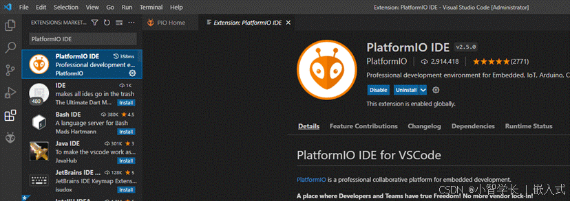 Arduino入门教程：1、Arduino软件环境搭建_platformio arduino 国内镜像源-CSDN博客
