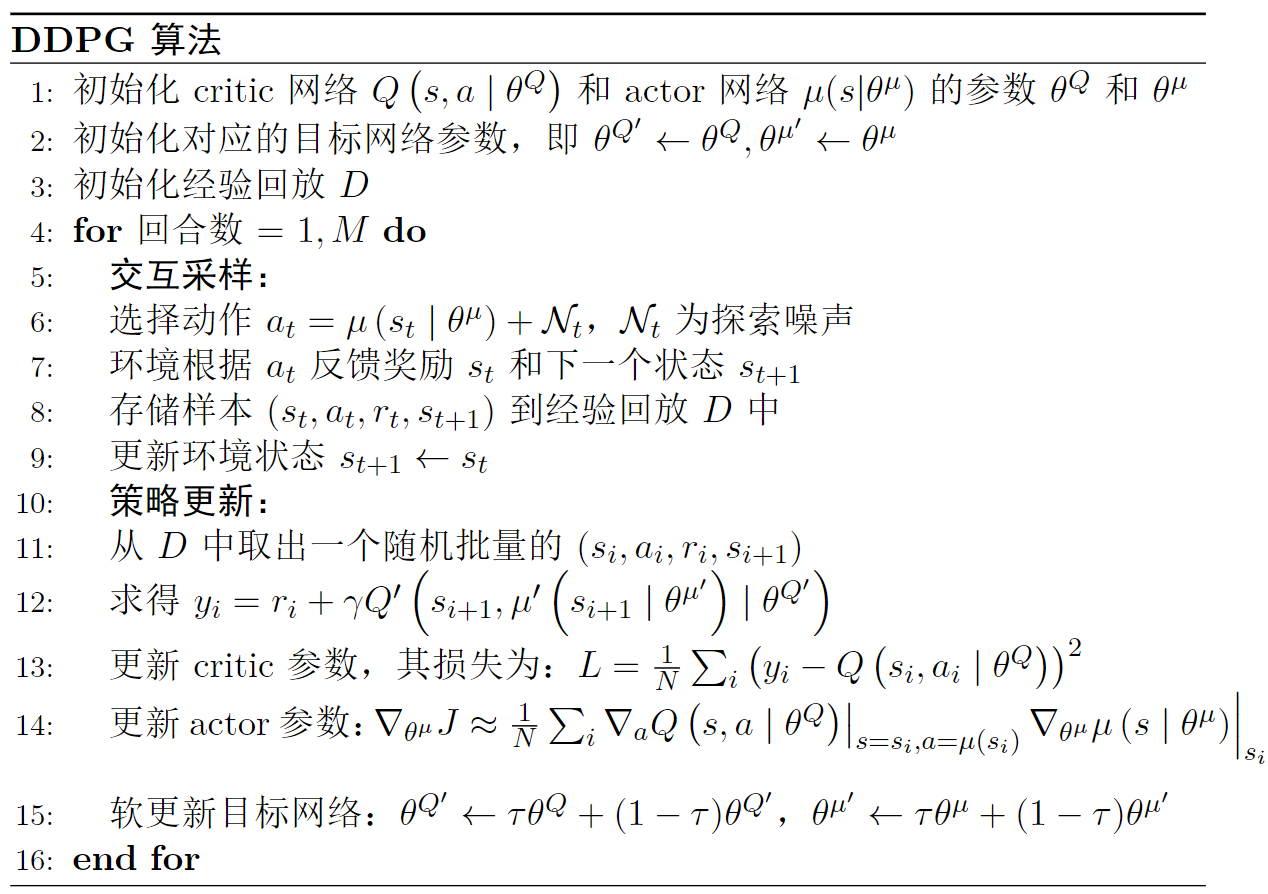 强化学习笔记--DDPG算法，PPO算法，SAC算法_ddpg和ppo-CSDN博客