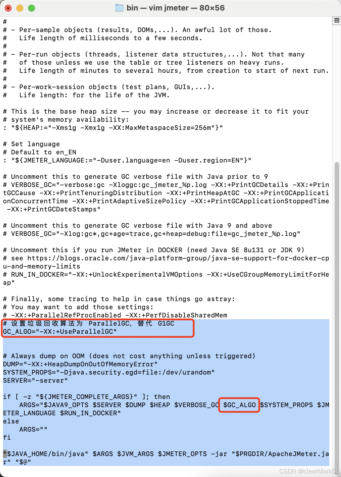 Jmeter 启动报错异常_error: vm option 'useg1gc' is experimental and mus-CSDN博客
