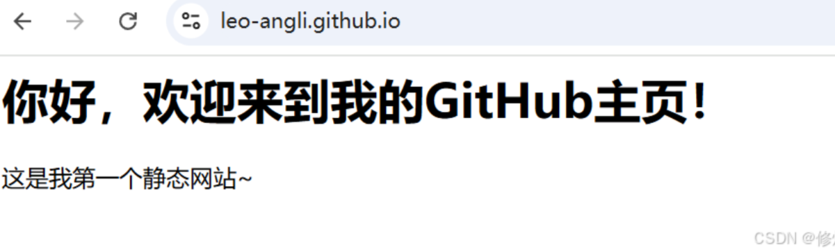 使用 GitHub Pages 免费部署静态网站_码云上怎么部署静态页面-CSDN博客