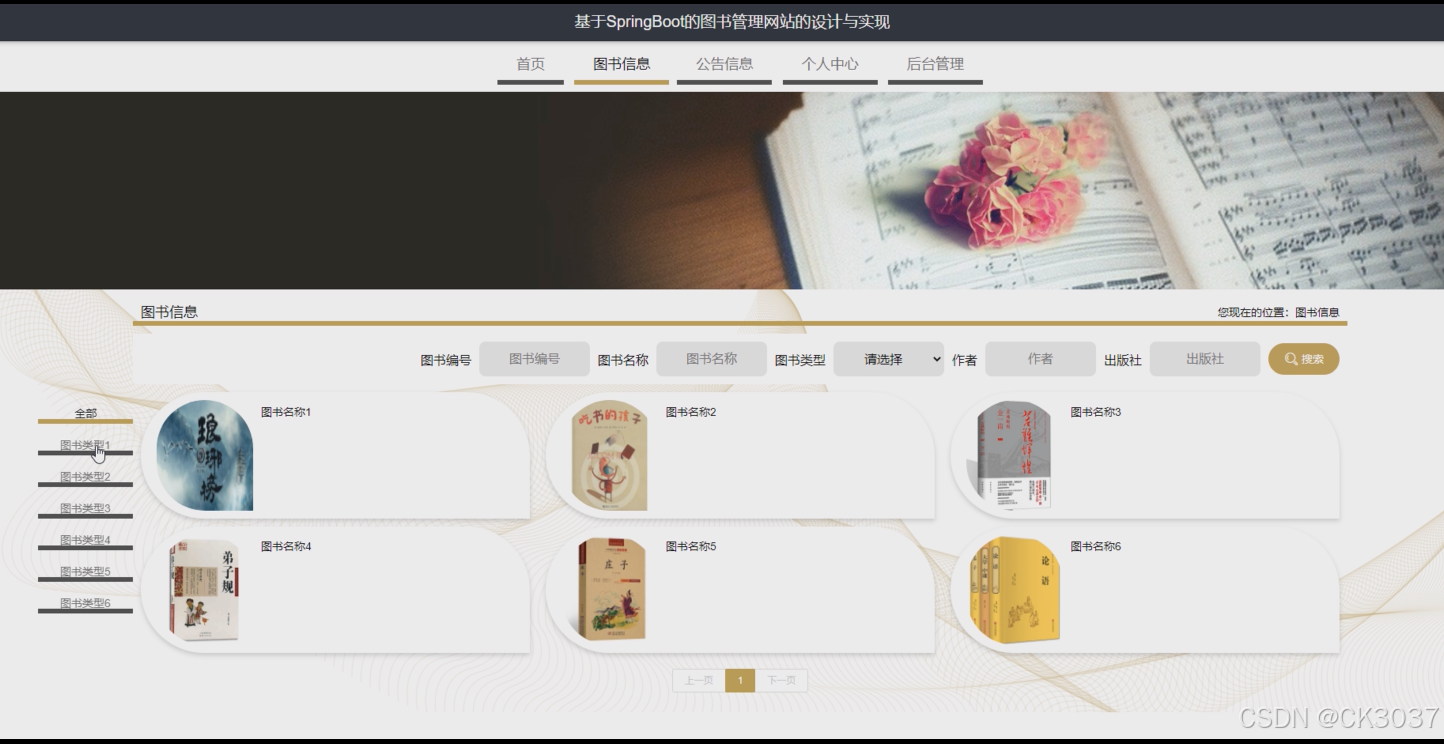Springboot基于springboot的图书管理网站的设计与实现tlget(程序源码数据库调试部署开发环境) Csdn博客