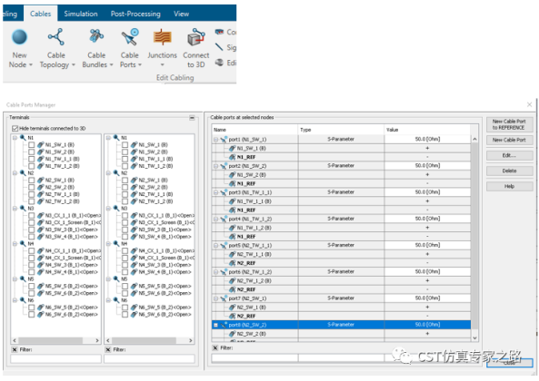 CST电动汽车Cable Harness Simulation全流程电磁仿真（二）_cable传导仿真-CSDN博客