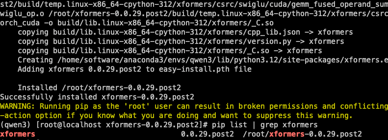 xFormers wasn‘t build with CUDA support，GPU compute capability，xformers源码构建符合本地GPU算力版本_xformers ...