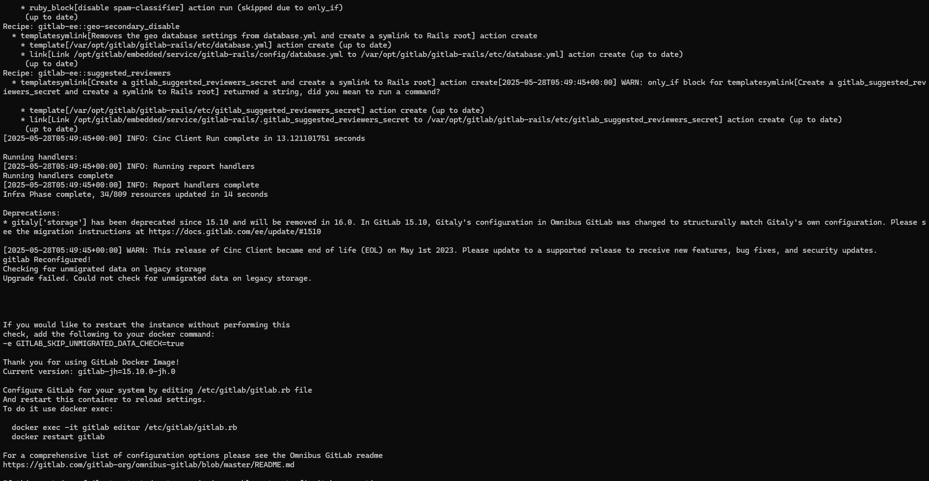 docker搭建的gitlab访问突然出现502的解决方式_gitlab 502-CSDN博客
