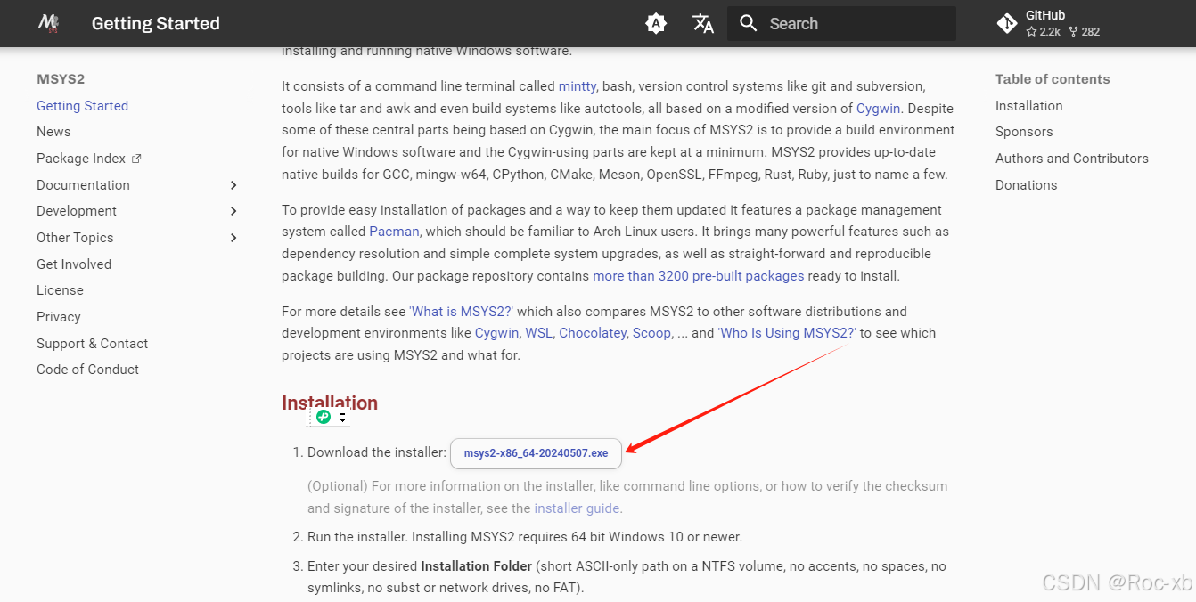 Windows下使用 MSYS2 安装 MinGW-w64_msys2安装mingw-CSDN博客
