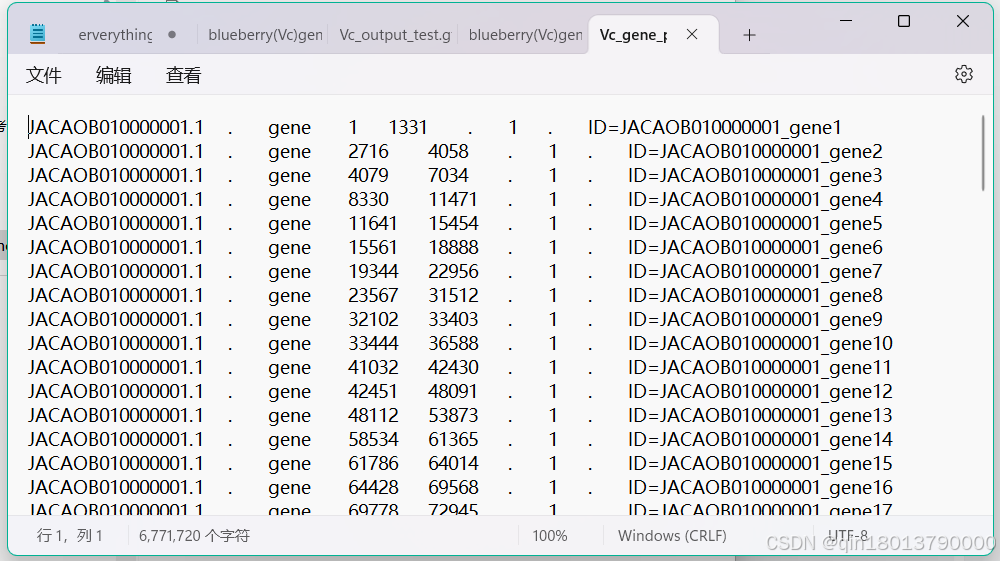 小白从零开始：gbff文件转gff，只有gap怎么办！-CSDN博客