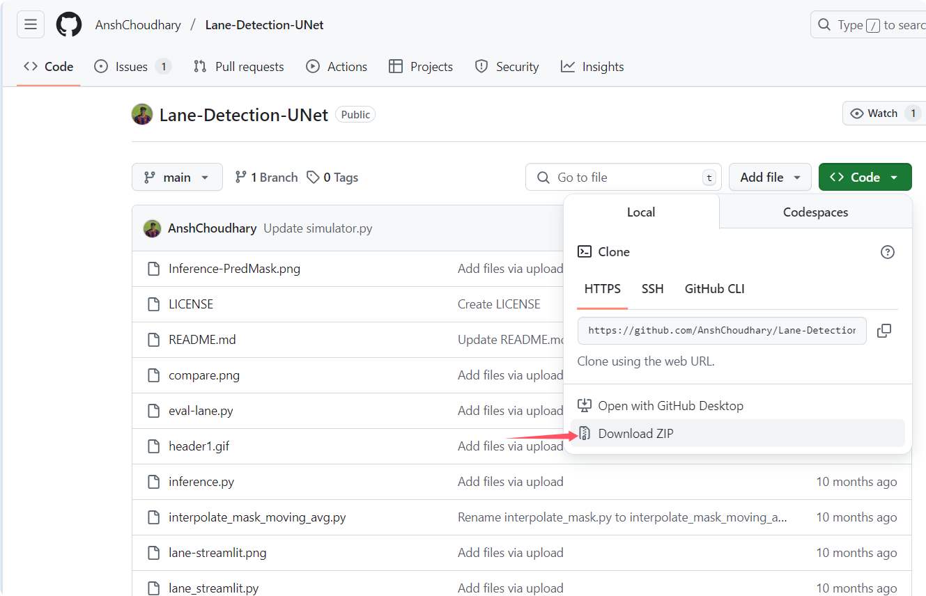 车道识别模型---Unet环境部署和个人数据集训练教程_unet github-CSDN博客
