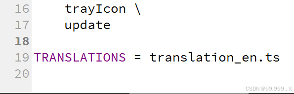 Qt语言家突然更新翻译(lupdate)失败_lupdate warning: no ts files specified. only diagn-CSDN博客