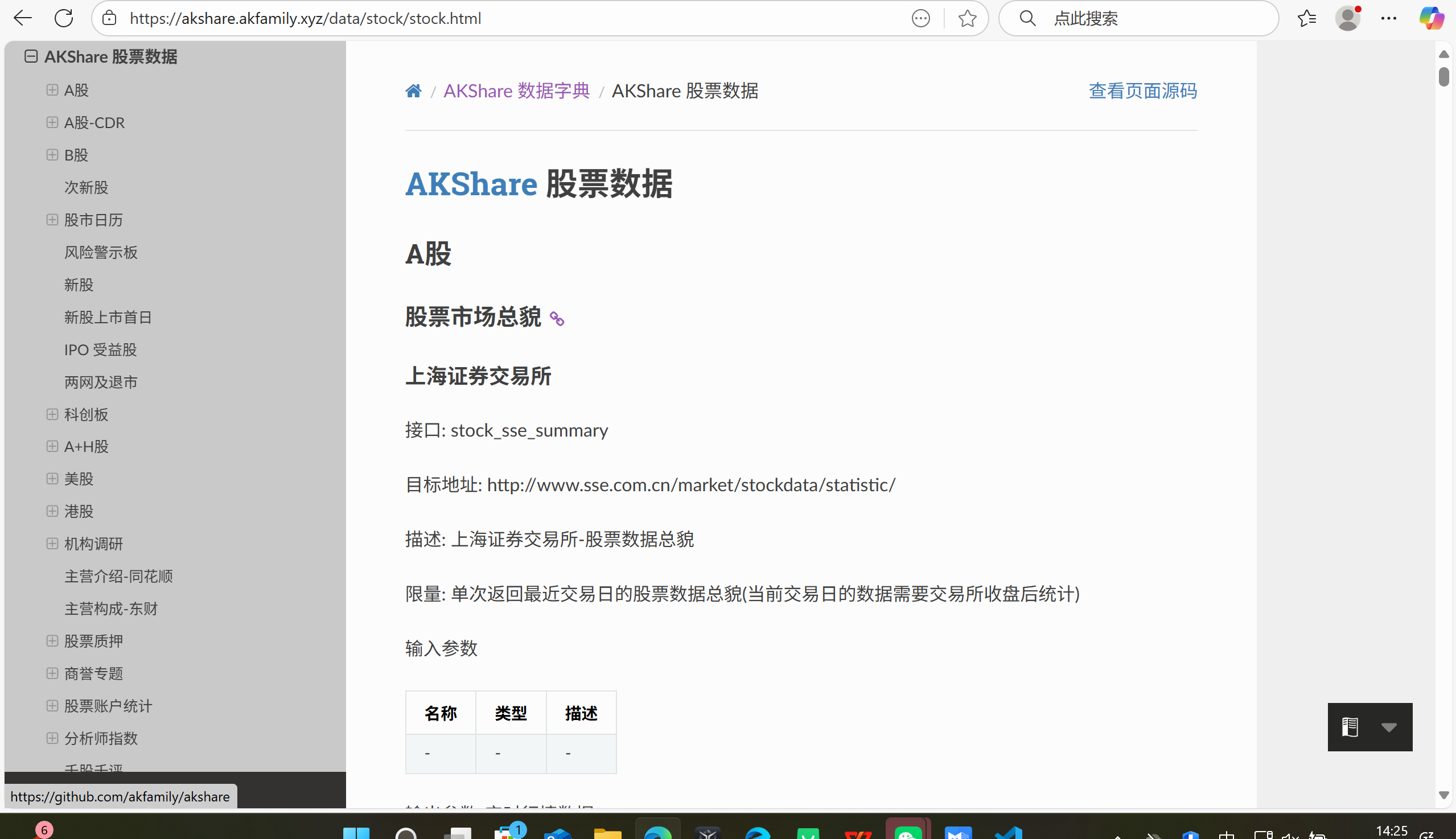 金融数据库---1akshare_akshare库-CSDN博客