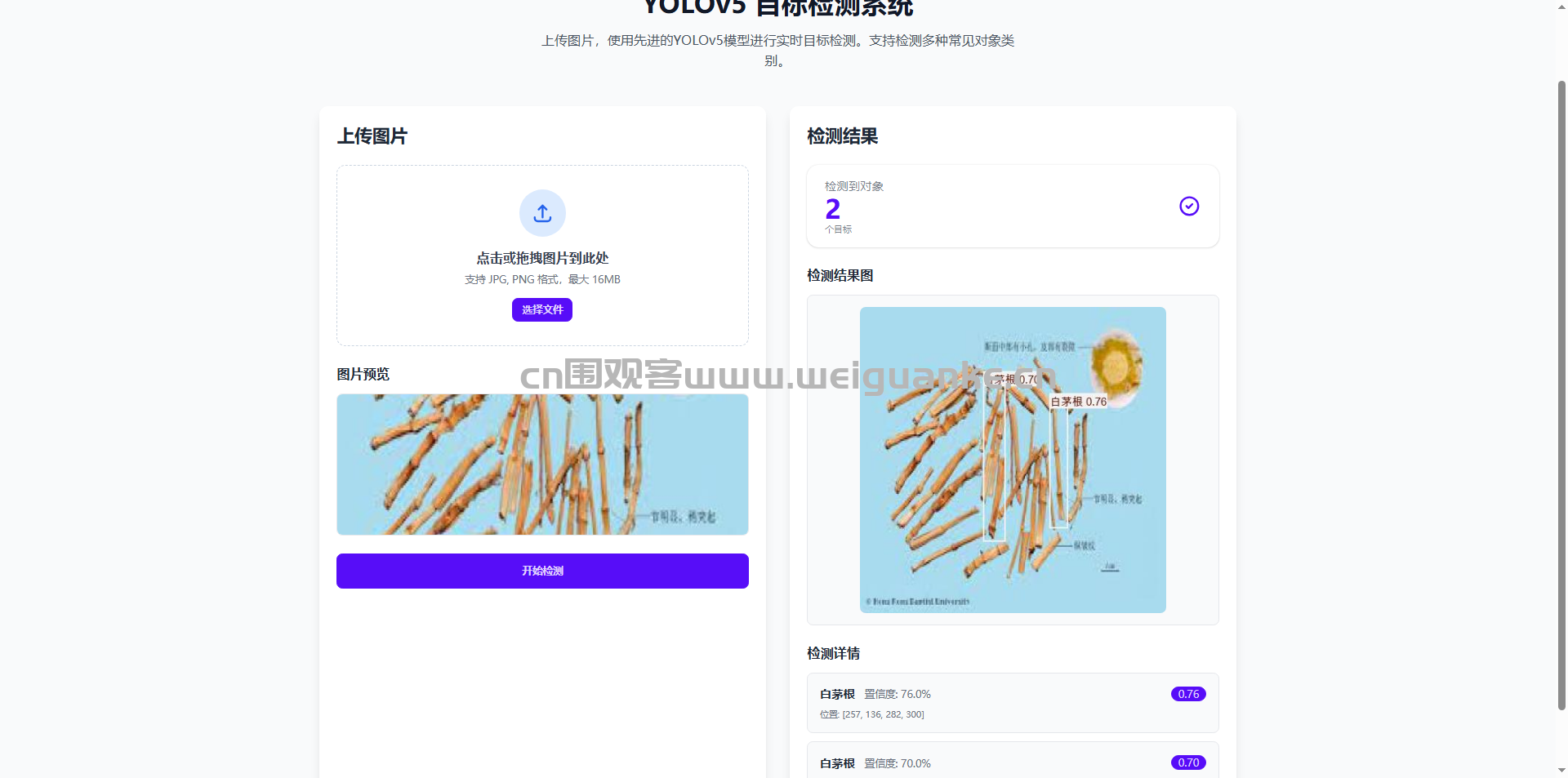 基于 flask + daisyUI+YOLOV5中药品种识别-CSDN博客