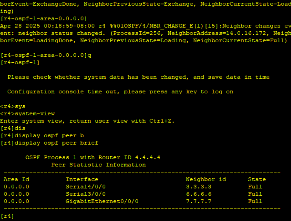 OSPF实验-CSDN博客