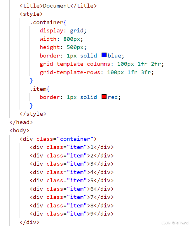 grid布局_grid布局纵向-CSDN博客
