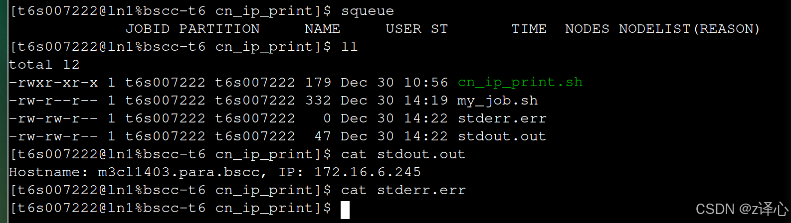 超算使用 _scontrol show hostname-CSDN博客
