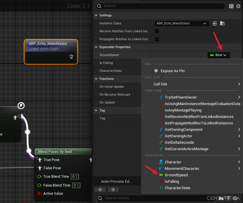 UE5学习--多个动画蓝图之间的协同_linked anim graph-CSDN博客