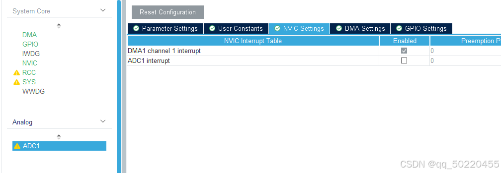 HAL库STM32G0的TIM1+DMA+多通道ADC_stm32g030 timer1 触发 adc dma-CSDN博客