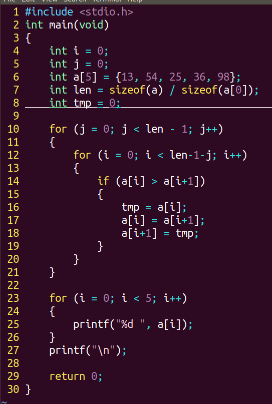 【学习嵌入式day05-C语言-一维数组冒泡法】-CSDN博客