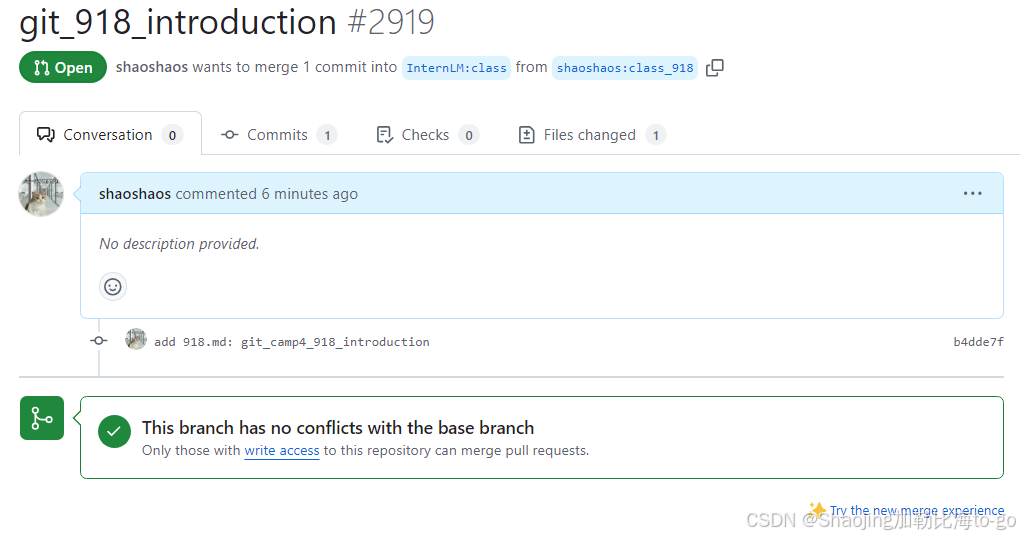 L0G3000闯关作业-Git 基础知识-CSDN博客