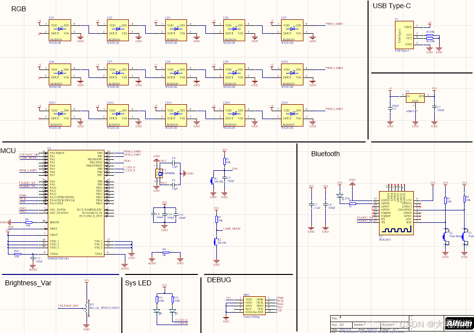 【STM32开发】PWM+DMA驱动WS2812B_stm32pwm和dma控制ws2812-CSDN博客