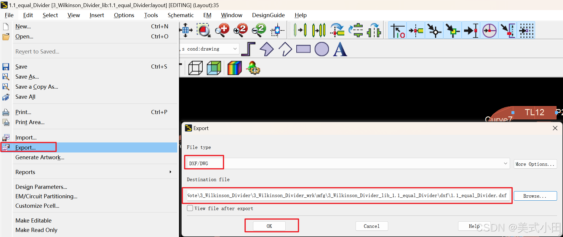 [ADS] ADS导出到AD为PCB文件_ads导入ad-CSDN博客