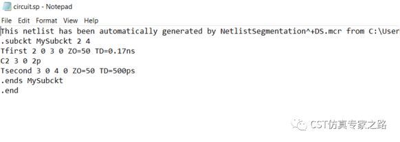 如何在CST中进行HSPICE仿真_ltspice电路怎样导入到cst电路仿真-CSDN博客