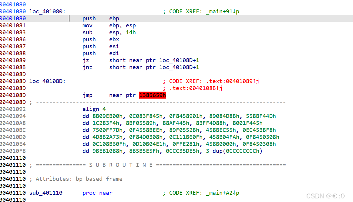 revere学习总结(9)-花指令_花指令学习笔记-CSDN博客