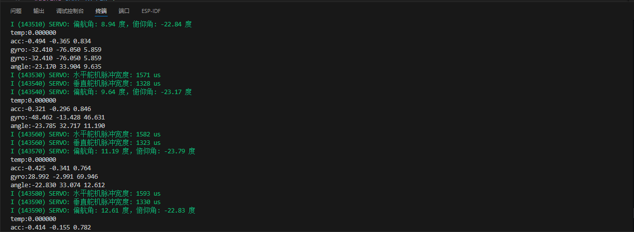 基于维特6轴IMU模组和ESP32来控制2维舵机云台-CSDN博客